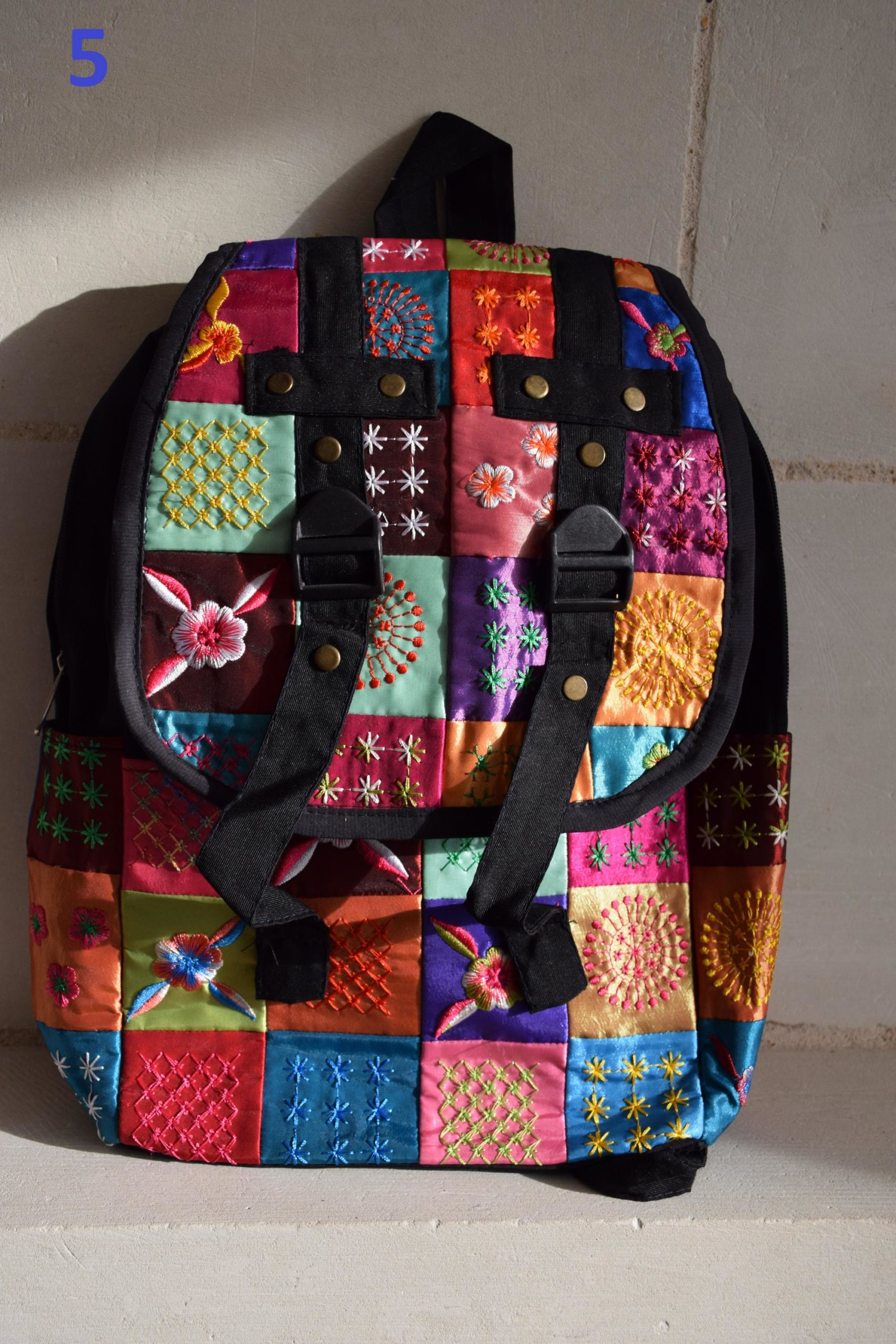 5 Sac … dos patchwork - Pousse-Pousse
